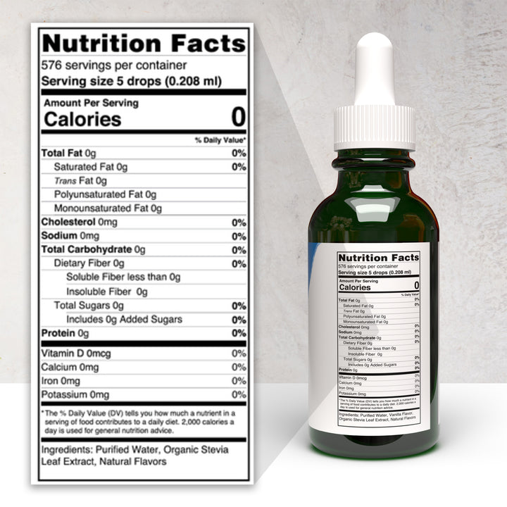 SweetLeaf® Stevia Sweet Drops® | All-Natural Stevia Sweeteners