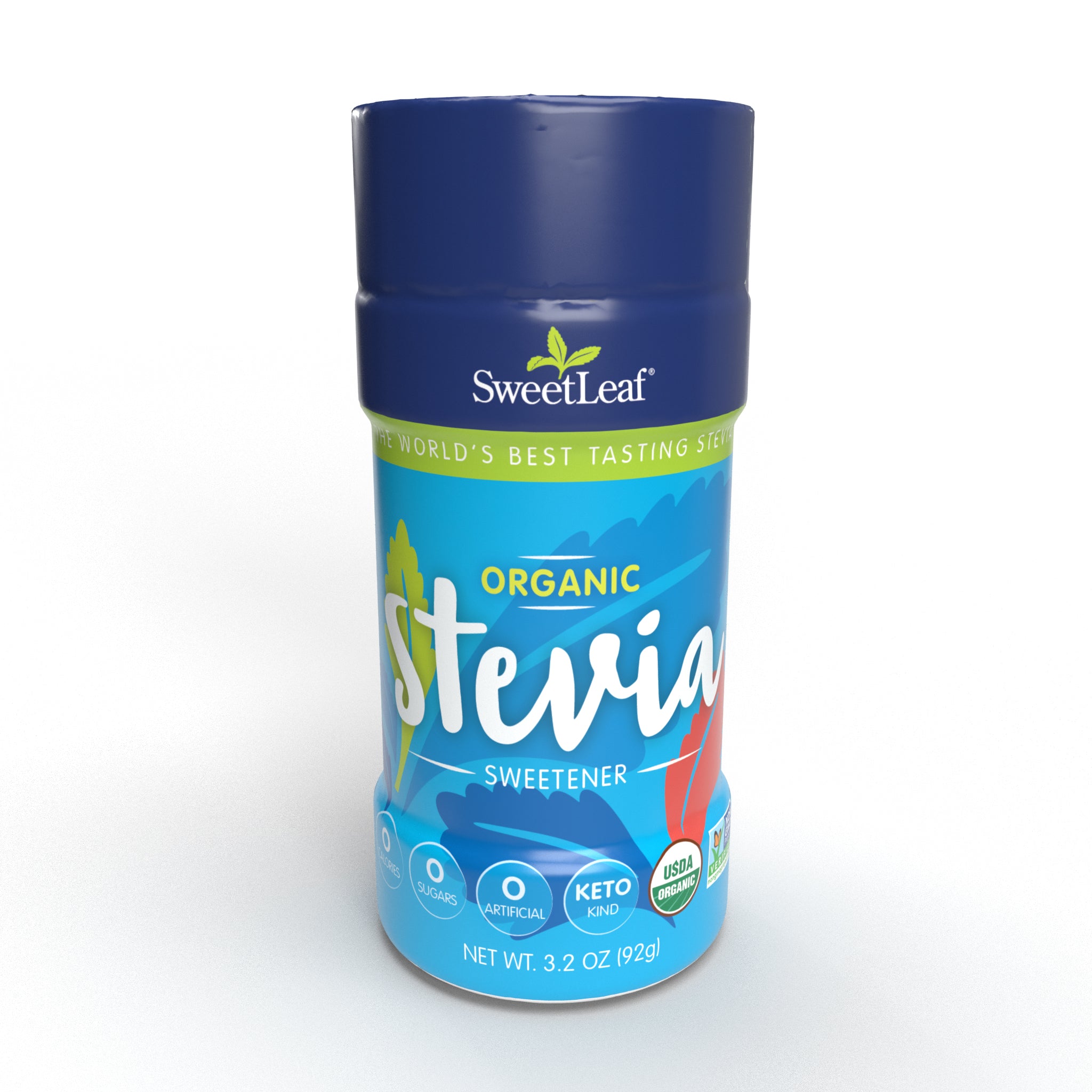 Organic Stevia Shaker, 230 servings – SweetLeaf®