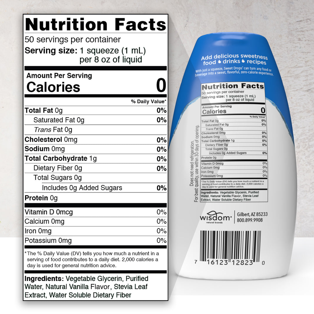 SweetLeaf® Stevia Sweet Drops® | All-Natural Stevia Sweeteners