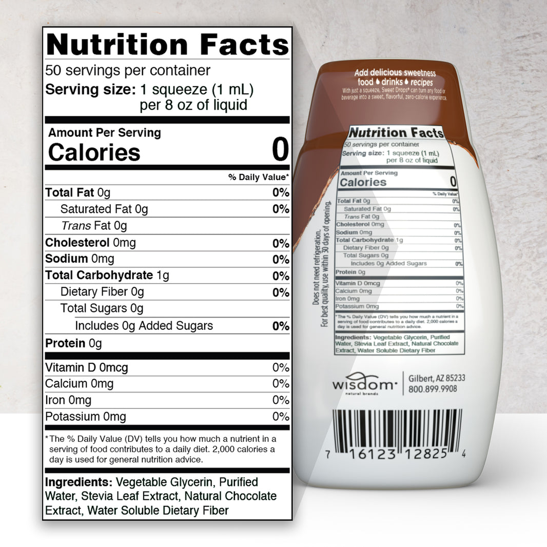 SweetLeaf® Stevia Sweet Drops® | All-Natural Stevia Sweeteners